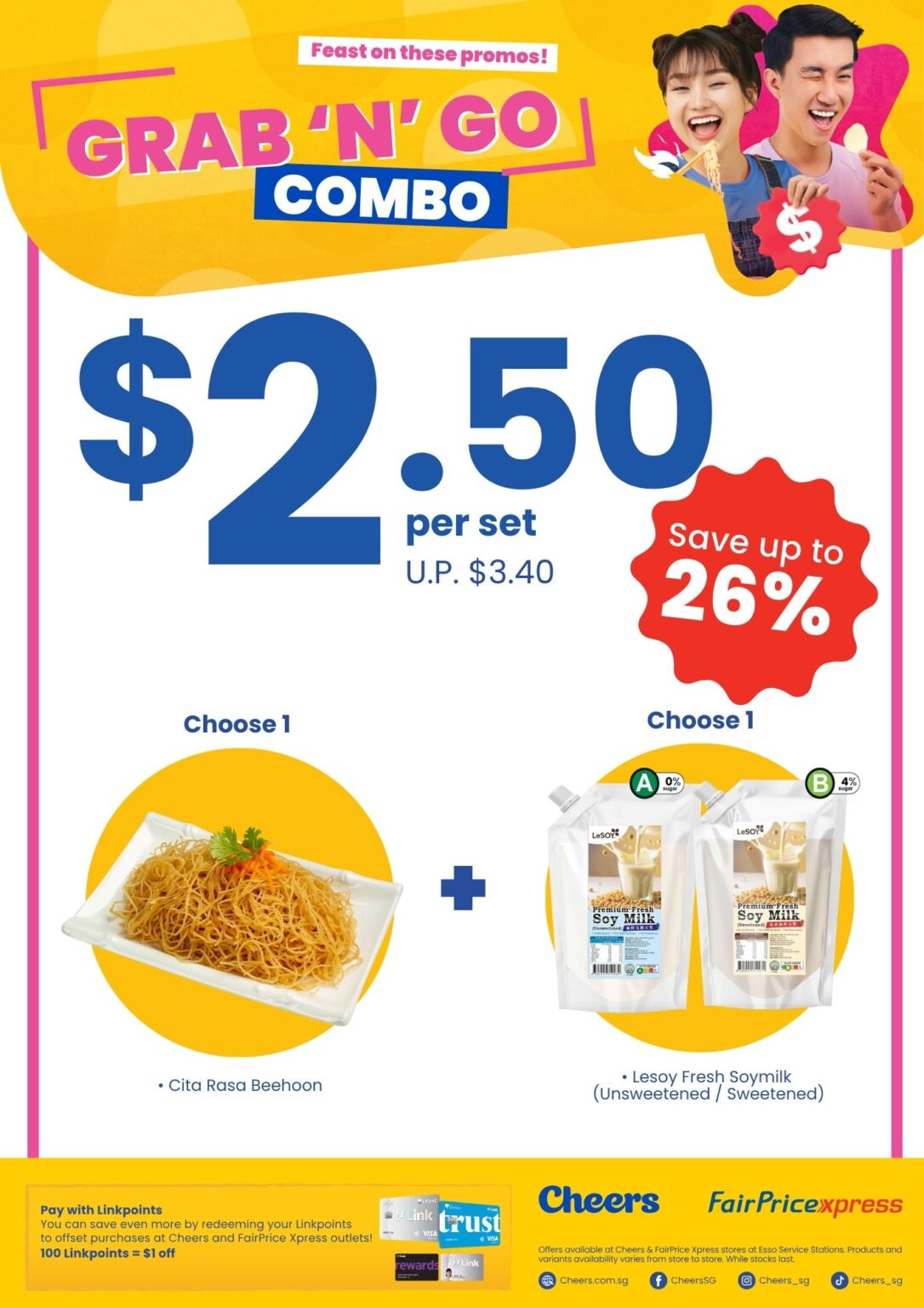 Combo Deals - Cheers