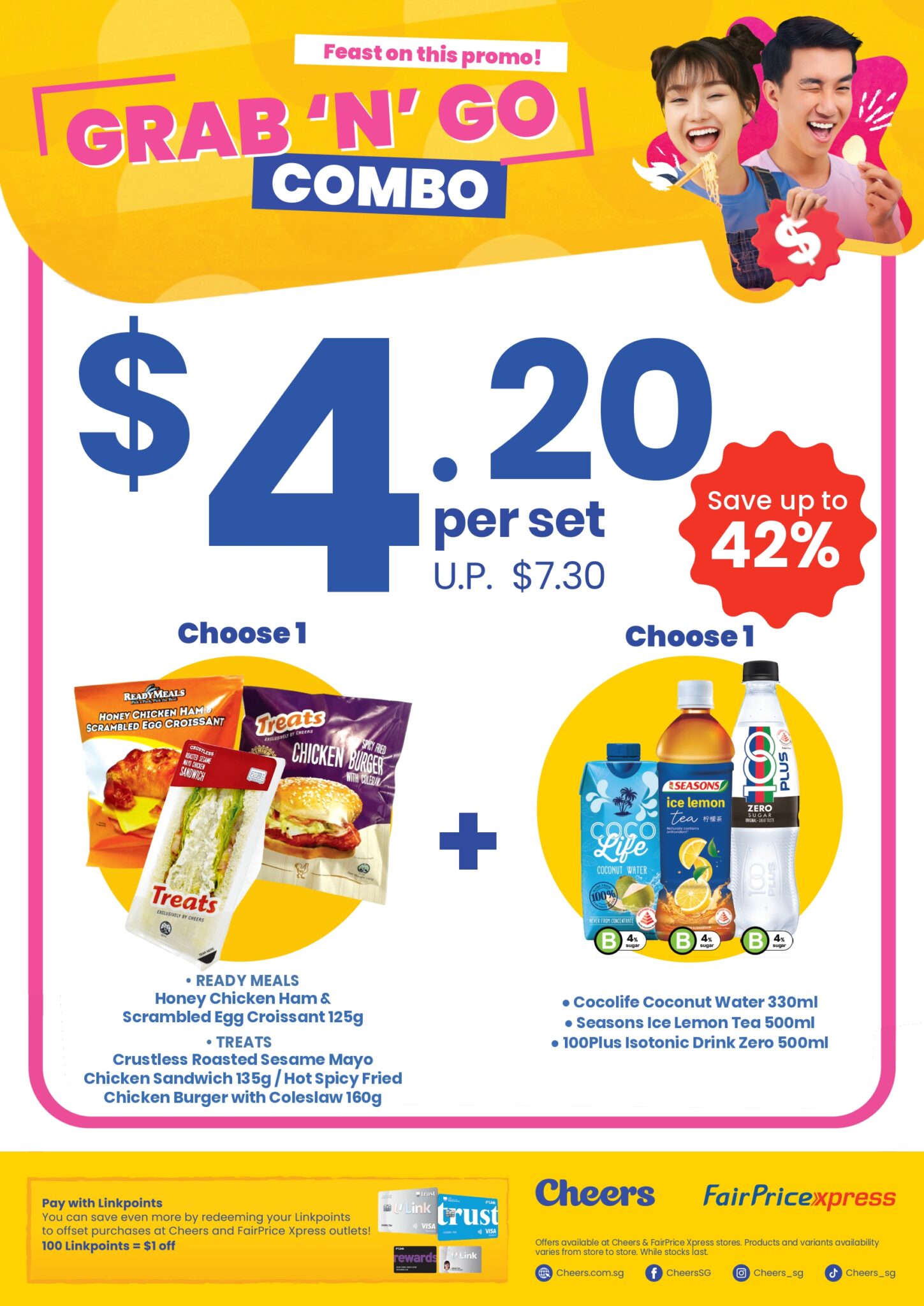Combo Deals - Cheers